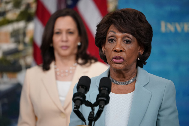 Maxine Waters Backs Kamala Harris Following Biden's Withdrawal from ...